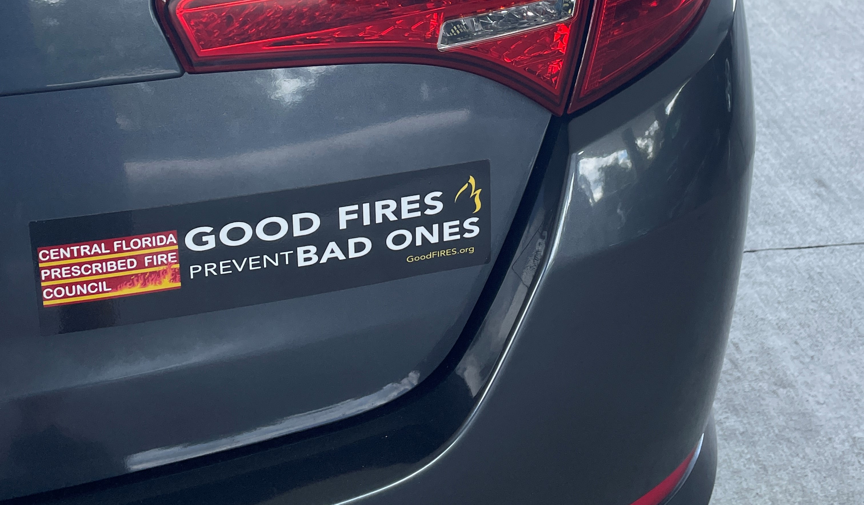 “Good Fires Prevent Bad Ones” Sticker – Central Florida Prescribed Fire ...